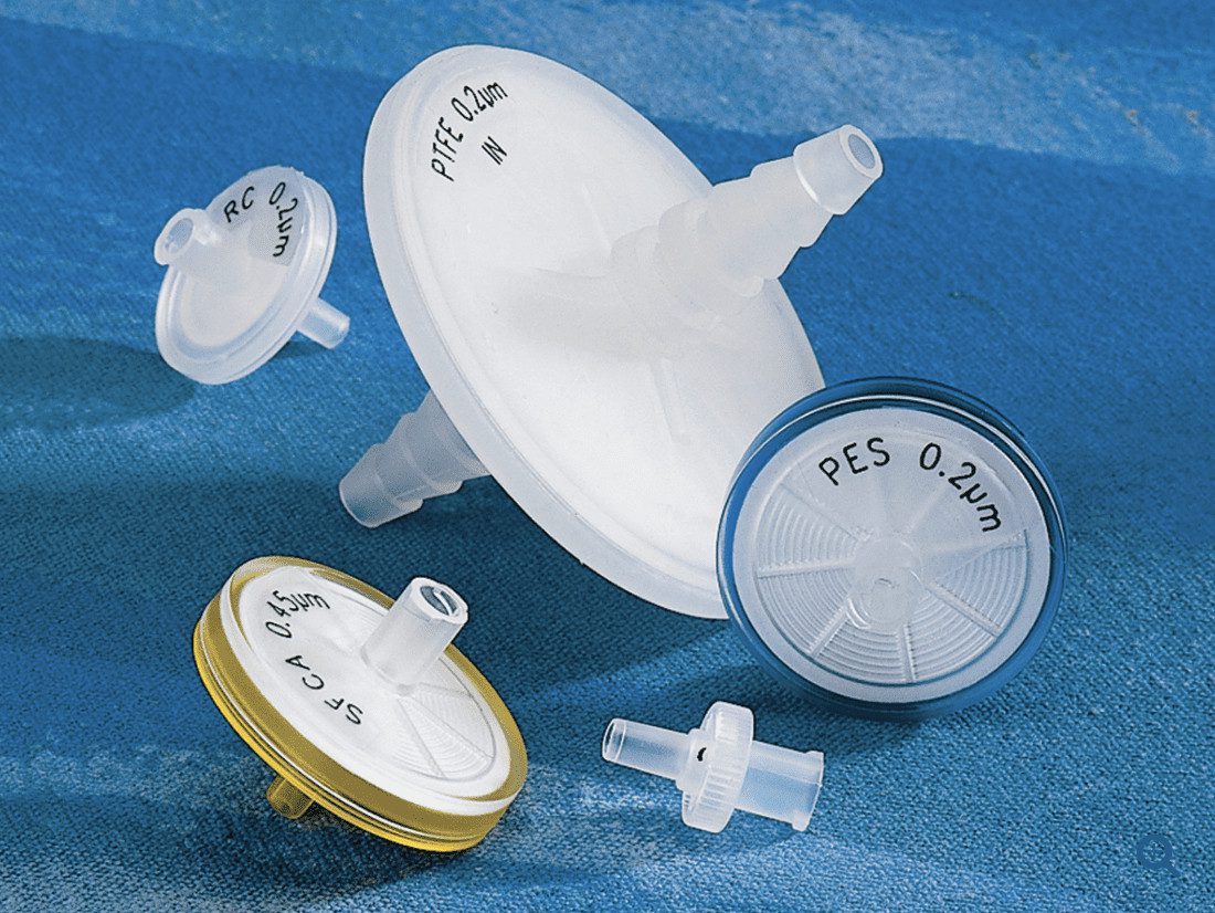Corning® 25 mm Diameter Syringe Filters, 0.45 µm Pore NY Membrane ...