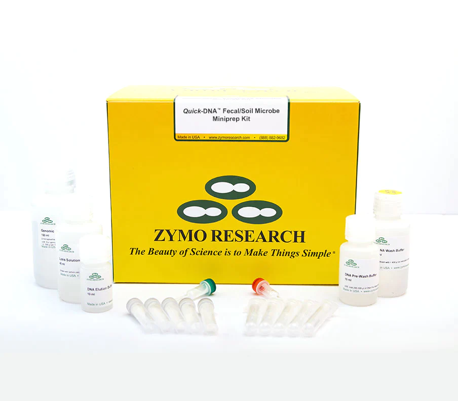 Quick-DNA Fecal/Soil Microbe DNA MiniPrep Kit (50 Preps.) | AlGENOME SHOP