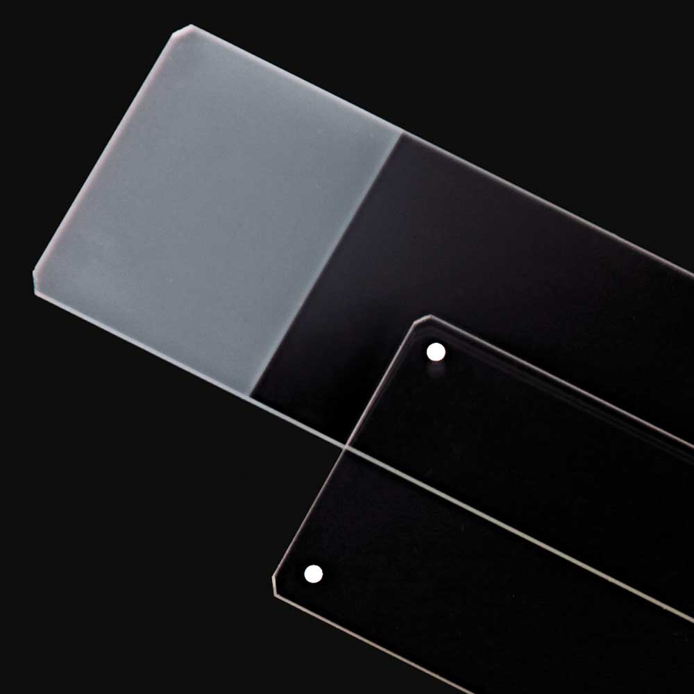 Microscope Slides, Diamond Essentials, Glass, Plain, Safety Corners ...